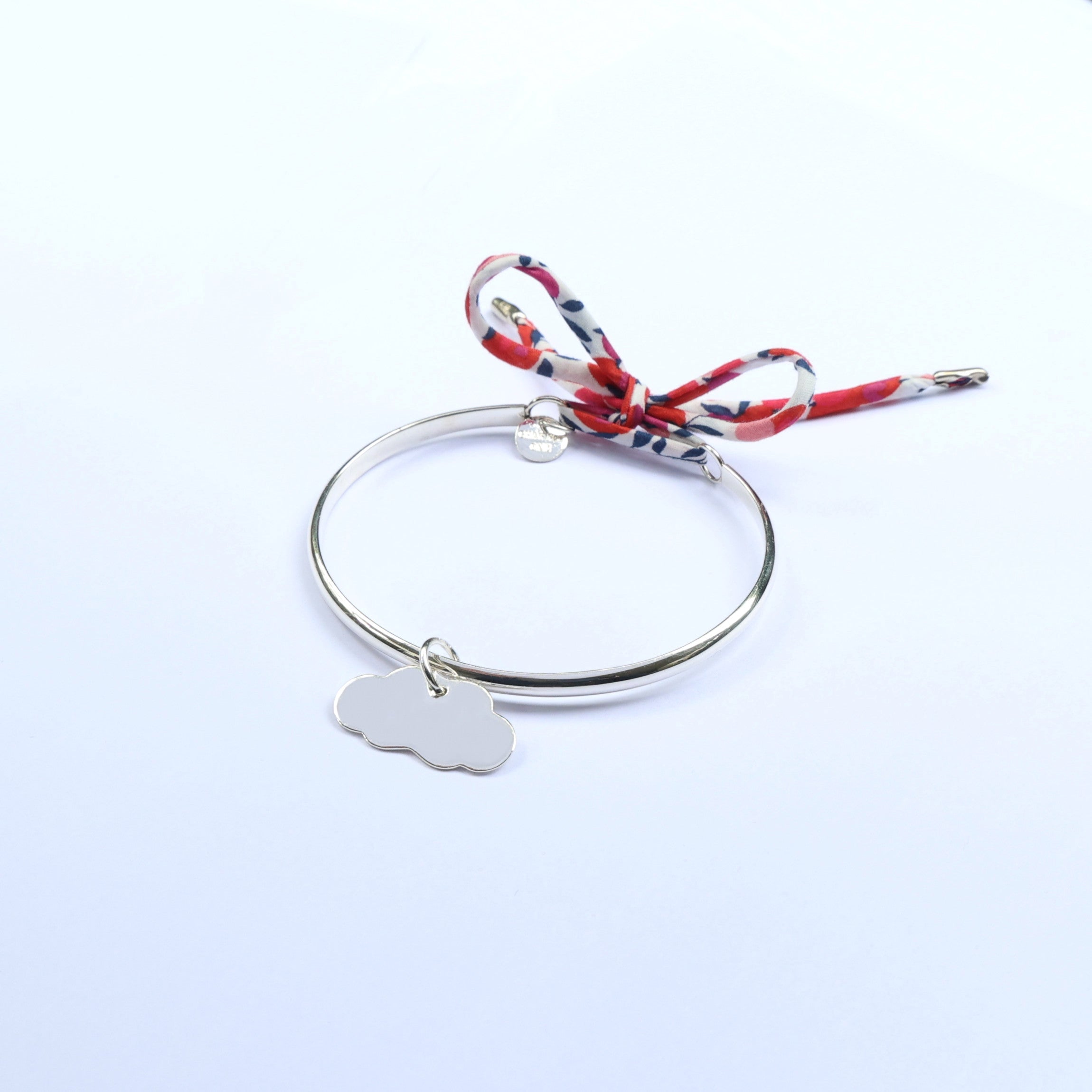 Women Bangle with Cloud Pendant | Capture your story in Silver ...